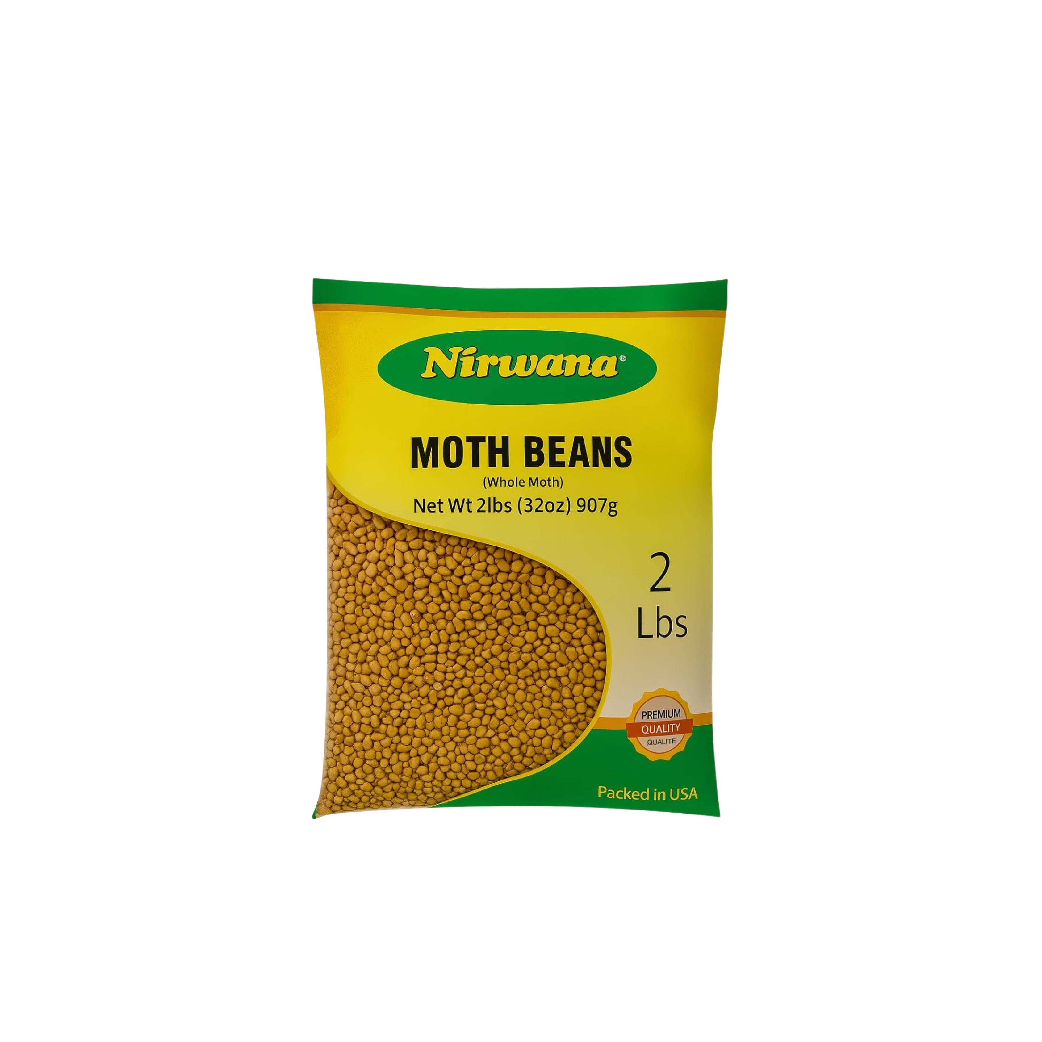 Nirwana Moth Beans – 2 lbs Bag | Premium Whole Vigna Aconitifolia for ...